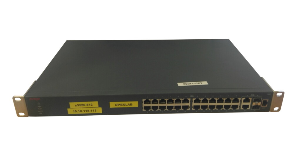 Avaya Ethernet Routing Switch 3526T-PWR+ - AL3500C11-E6 - MF Communications