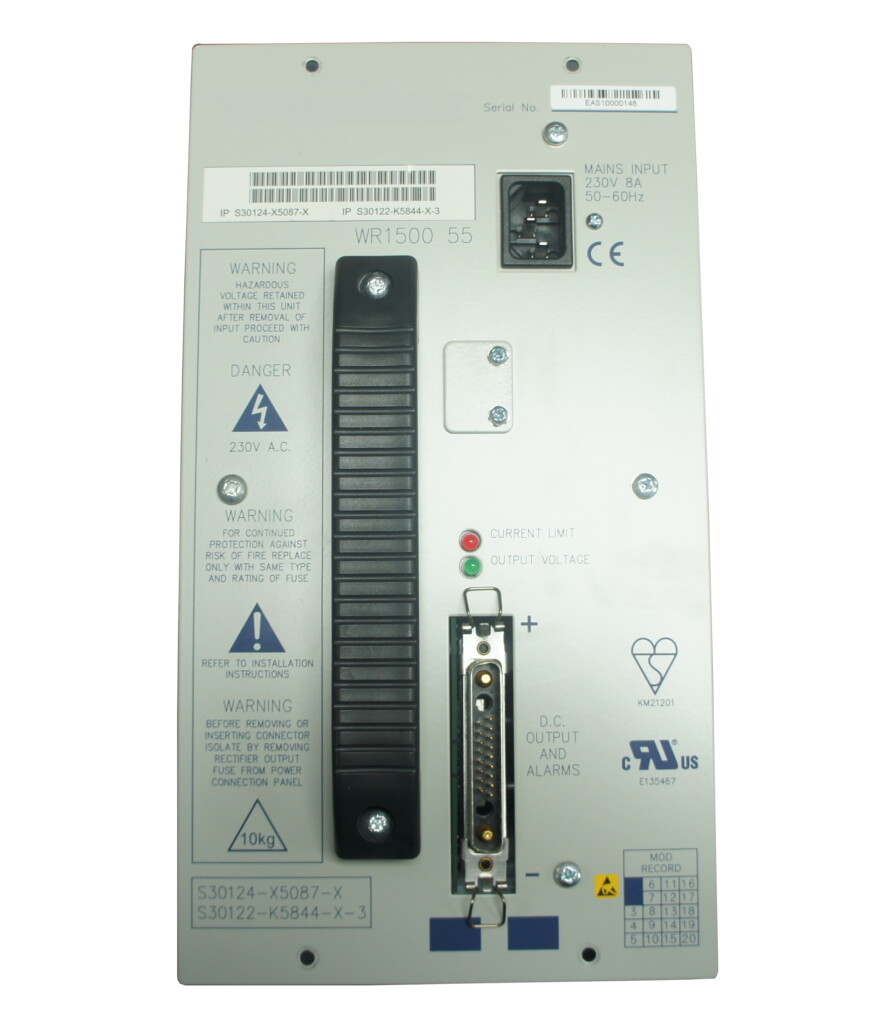 S30124-X5087-(K5844)-X2 - Siemens Rectifier (Invensys) - MF Communications